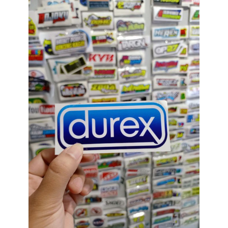 Jual sticker printing DUREX | Shopee Indonesia