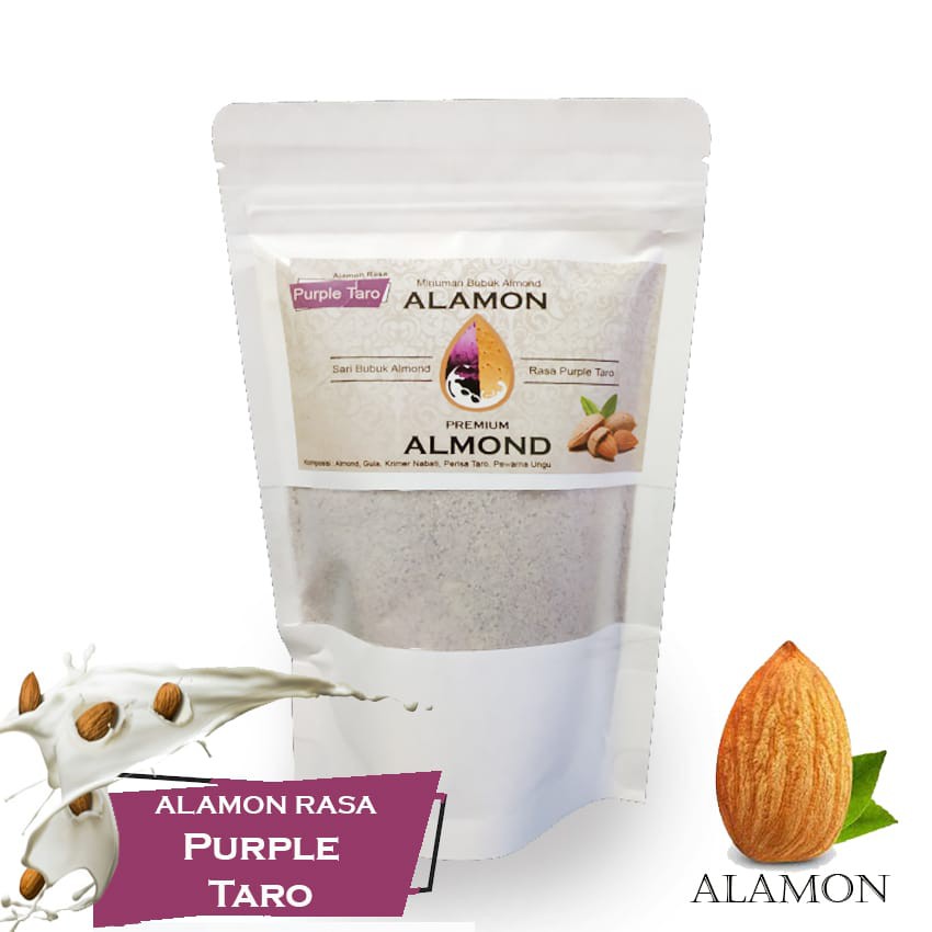 Jual ALAMON Susu Almond Bubuk Pelancar ASI Booster, Skincare, Brain ...