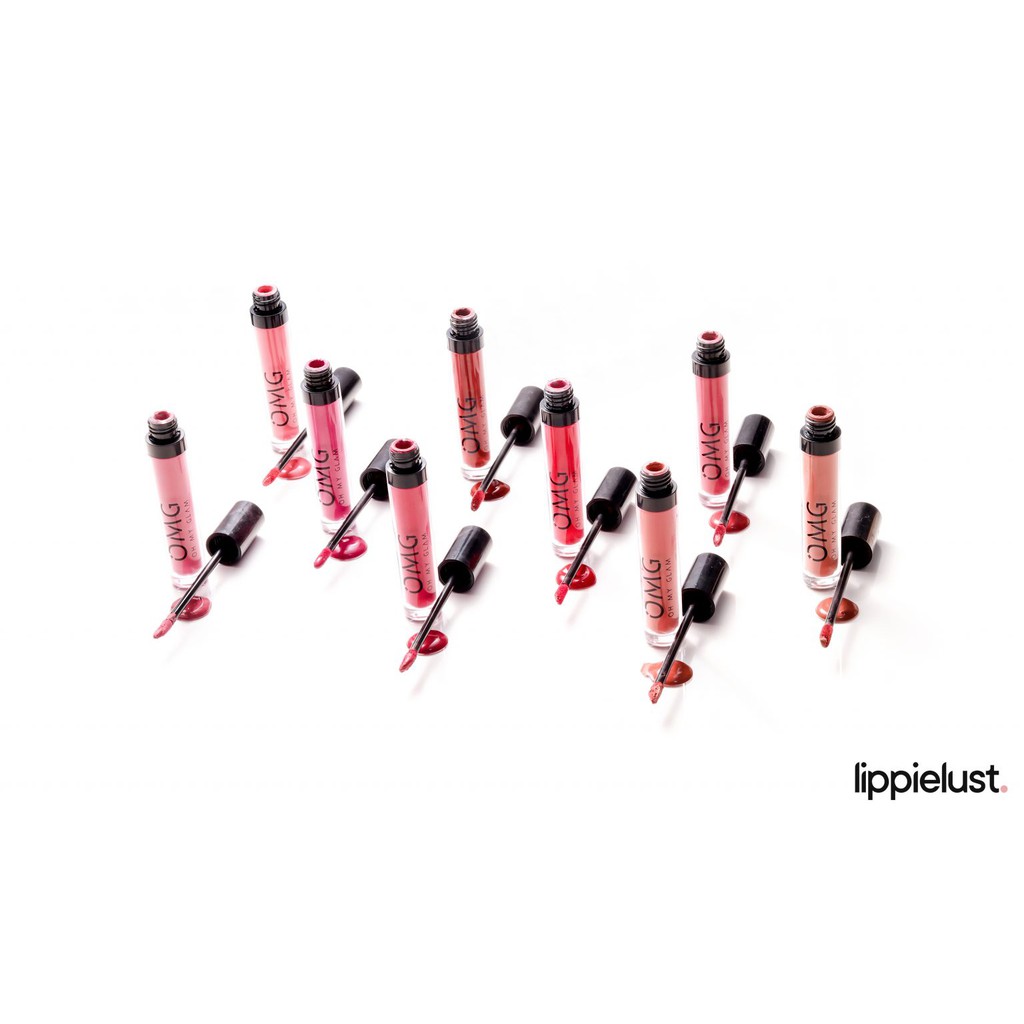 Jual OMG Oh My Glam Matte Kiss Lip Cream Series (12 shades) | Shopee ...