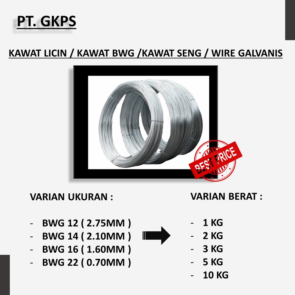 Jual Kawat BWG 22 ( 0.70mm ) 3 Kg | Shopee Indonesia