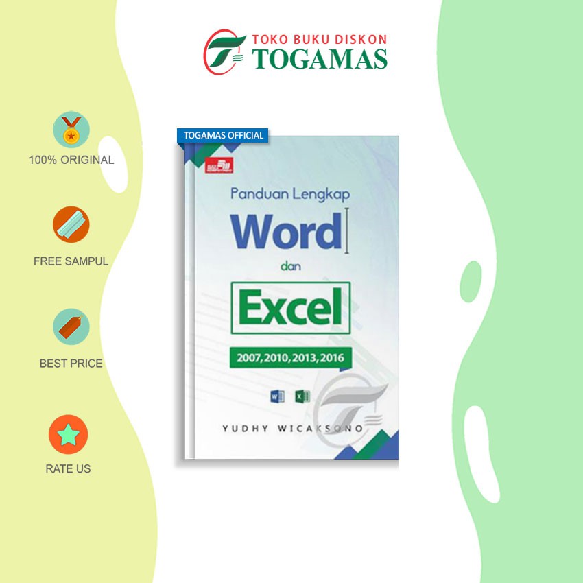 Jual Buku Panduan Lengkap Word dan Excel 2007, 2010, 2013, 2016 | Shopee Indonesia