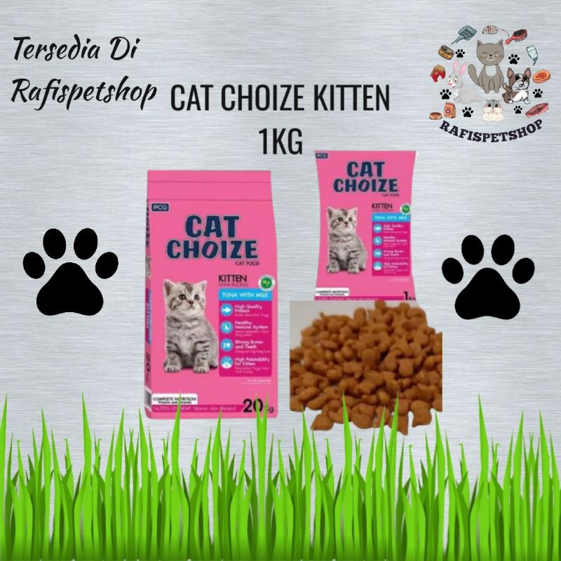 Jual Makanan Kucing Cat Choize Kitten 1 Kg 1 Kilogram | Shopee Indonesia