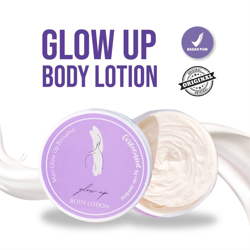 Jual GLOW UP Bodylotion BPOM - Hb Glow up Girlsneed By Kiky Agustina ...