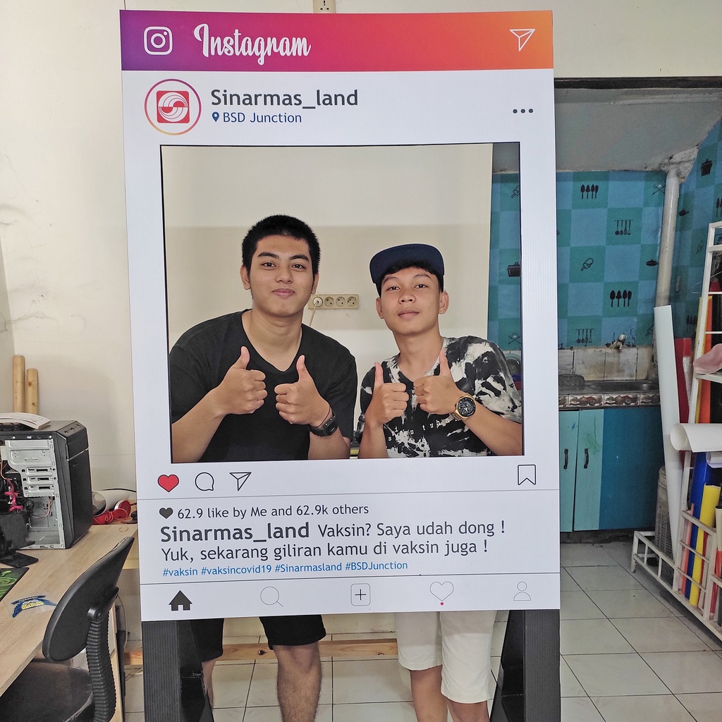 Jual FRAME INSTAGRAM STYLE / PHOTO BOOTH FRAME / CUSTOM | Shopee Indonesia