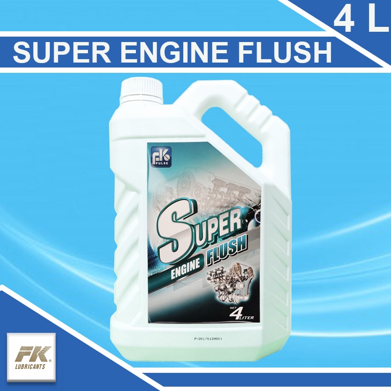 Jual oli fk lubricants, engine flush, best oil, 4 liter | Shopee Indonesia