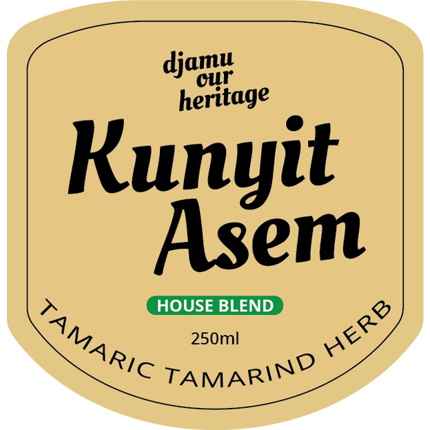 Jual Cetak Pesenan Stiker Label Botol Minuman Jamu custom | Shopee ...