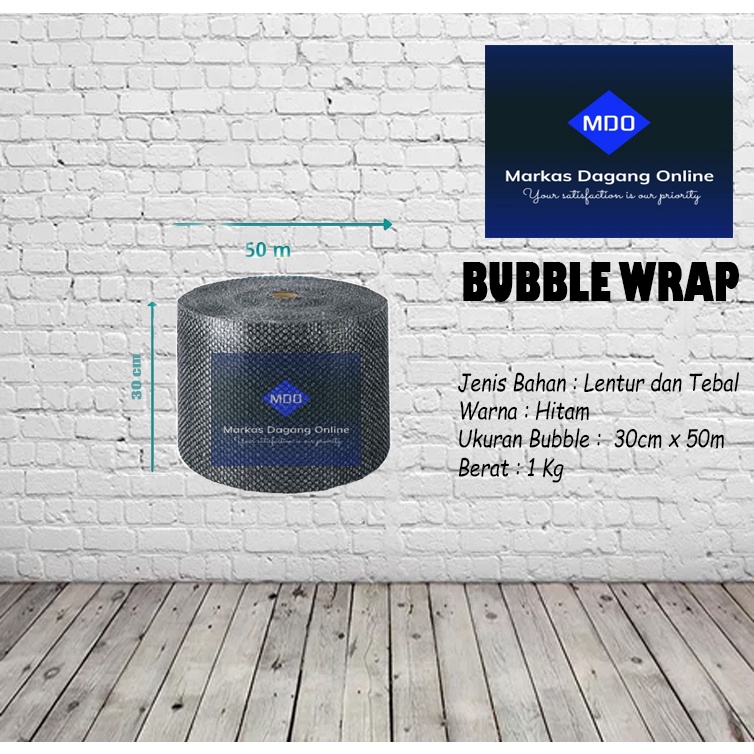 Jual Bubble Wrap Ukuran 30cm x 50m TEBAL !! | Shopee Indonesia