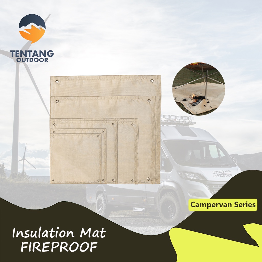 Jual Alas Api Unggun Tahan Api Camping Outdoor Insulation Mat | Shopee ...