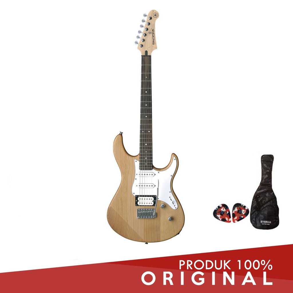 Jual YAMAHA GUITAR ELECTRIC PACIFICA 112V YNS /PAC-112V YNS + SOFTCASE + 2PICK | Shopee Indonesia