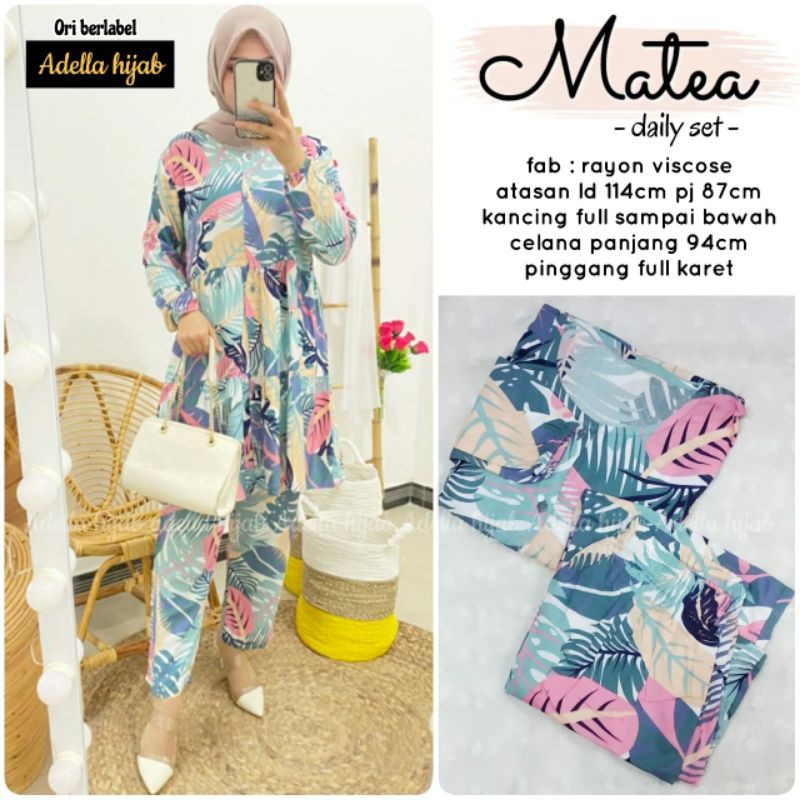 Jual matea daily set | Shopee Indonesia