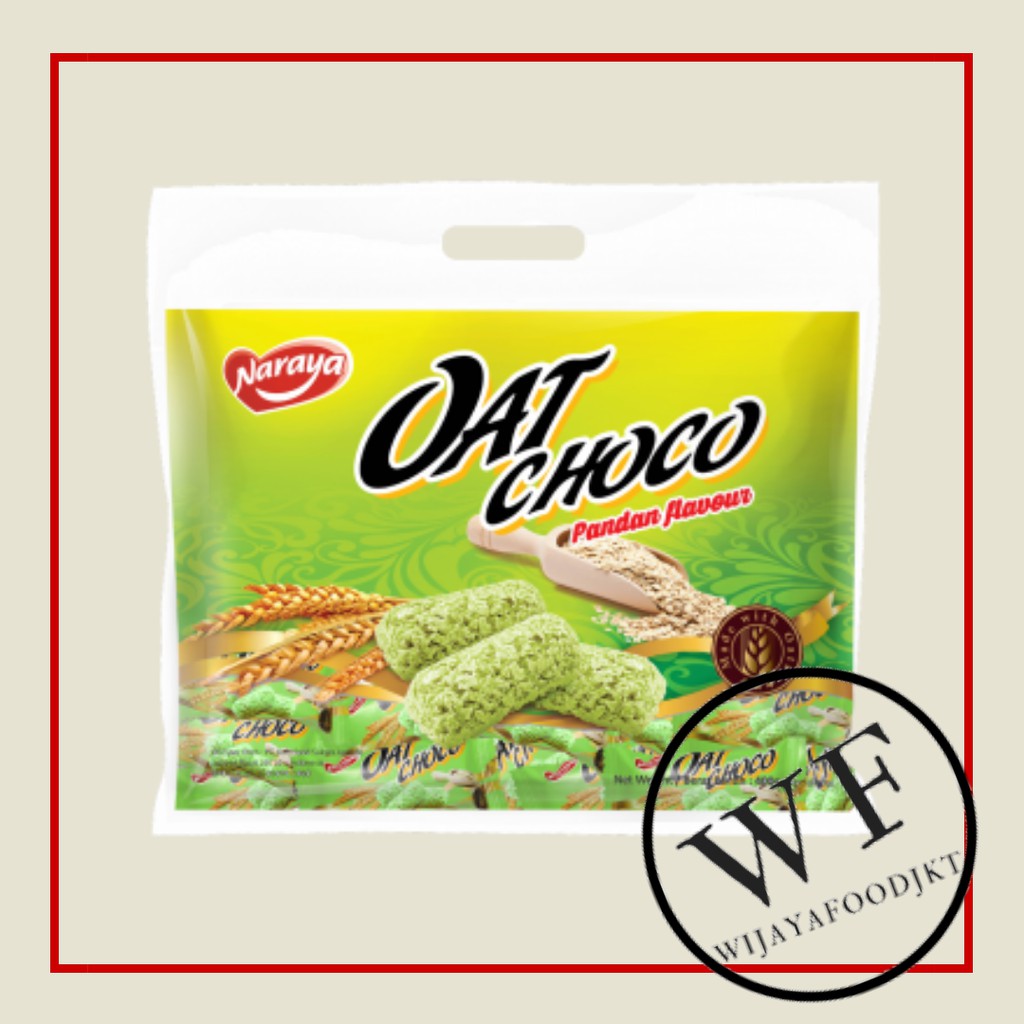 Jual NARAYA OAT CHOCO PANDAN | NARAYA PANDAN | BISKUIT NARAYA | Shopee ...