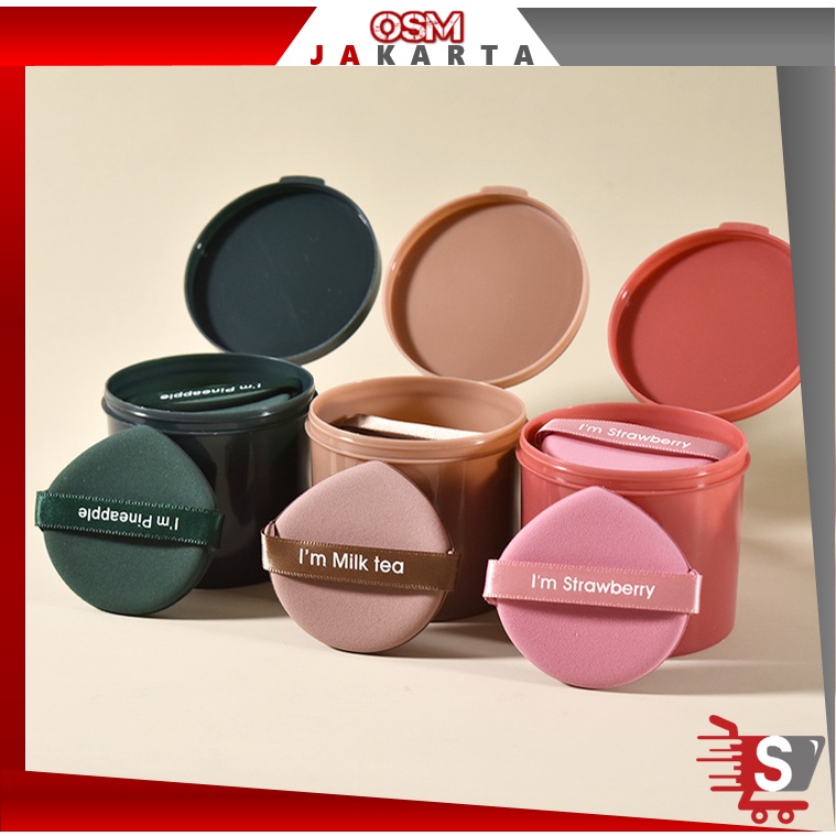 Jual OSM JKT K5487 Sponge Makeup 7 in 1 / Sponge Bedak Make Up / Spons ...