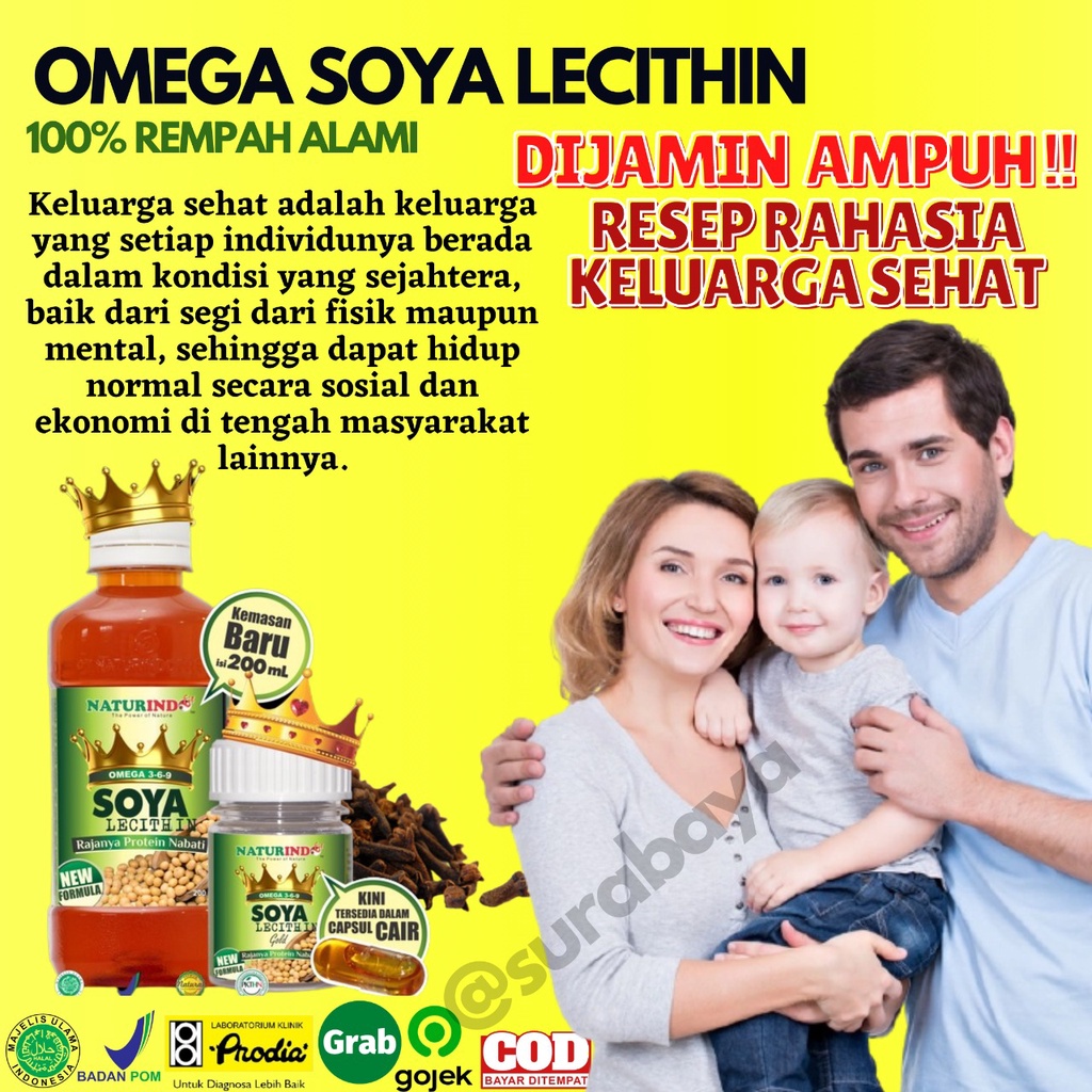 Jual OMEGA 3 6 9 SOYA Vitamin Otak Nutrisi Otak Anak Obat Herbal ...
