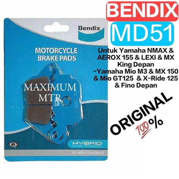 Jual Dijual Bendix Md 51 Ori- Depan Yamaha Nmax- Mx King- Mio M3- Mio ...