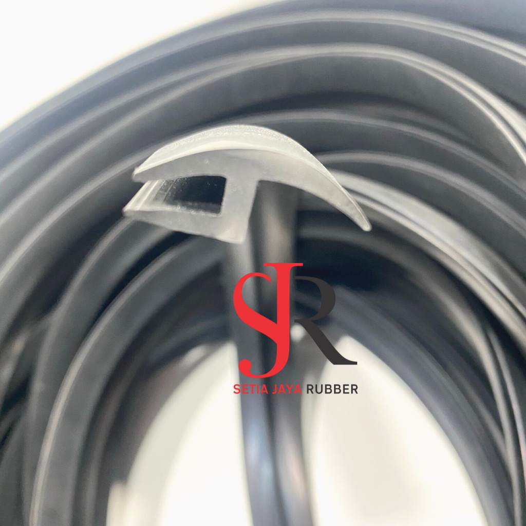 Jual Karet List Kaca Mobil Universal T Lebar U Jepit Bibir Kaca Plat 5 ...