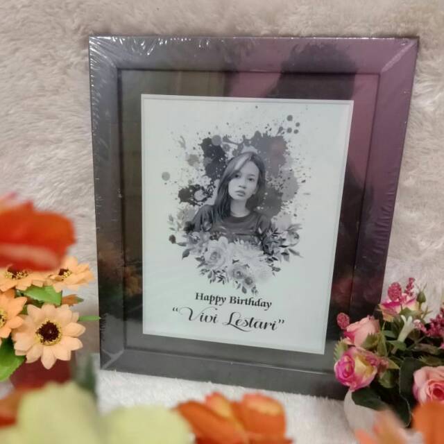 Jual Hadiah ultah edit, cetak dan bingkai | Shopee Indonesia