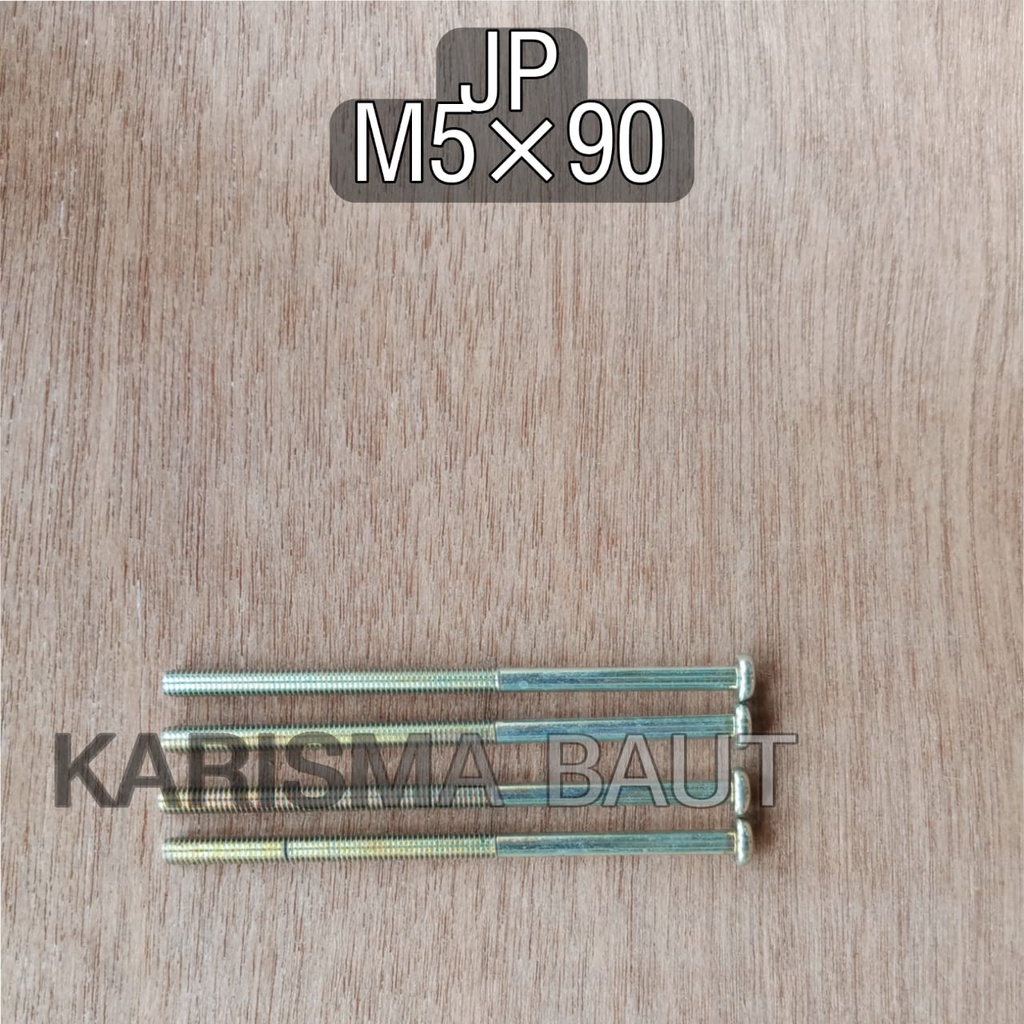 Jual Baut JP M5 x 90 ( baut JP 5x90 ) | Shopee Indonesia