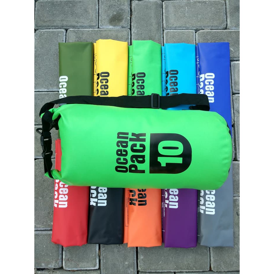 Jual StarSeller drybag 10 liter merk ocean pack | Shopee Indonesia