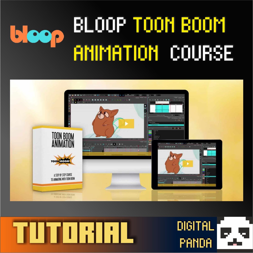 Jual [ FULL TUTORIAL] BLOOP ANIMATION - TOON BOOM ANIMATION COURSE | Shopee Indonesia