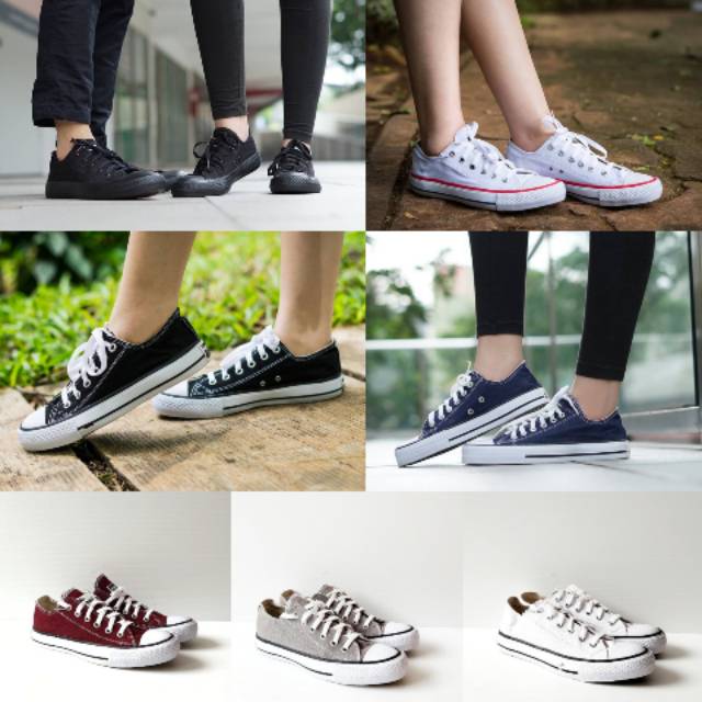 Jual [GRADE ORIGINAL]SEPATU CONVERSE LOW/PENDEK PRIA/WANITA PUTIH LIS ...