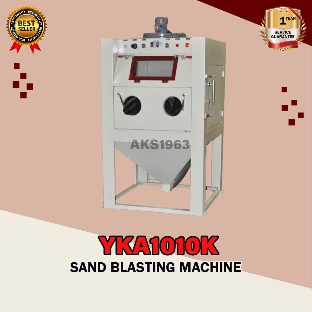 Jual Mesin Semprot Pasir Silica Sand Blasting Machine Single Box YKA1010K | Shopee Indonesia