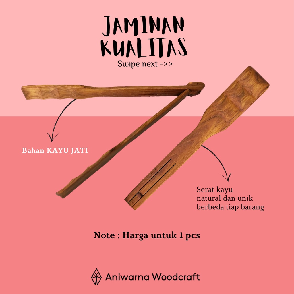 Jual Capit Kayu / Penjepit Makanan Kayu Jati | Shopee Indonesia