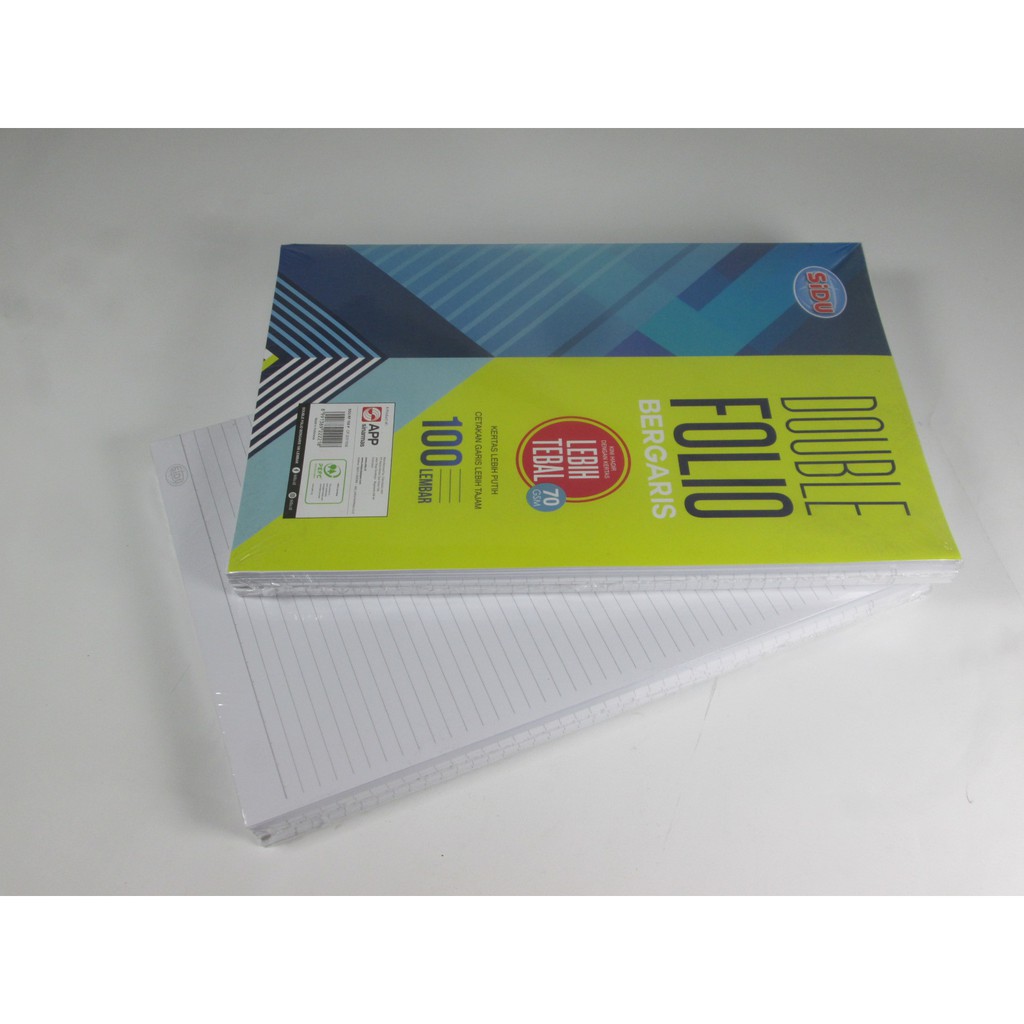 Jual Double Folio Bergaris 100 Lbr SIDU [PER-PAK] | Shopee Indonesia