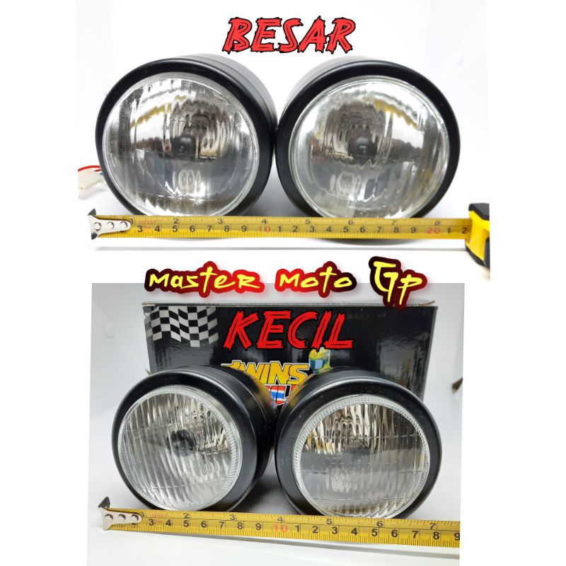 Jual reflektor refector reflector Refektor double model harley bholam ...