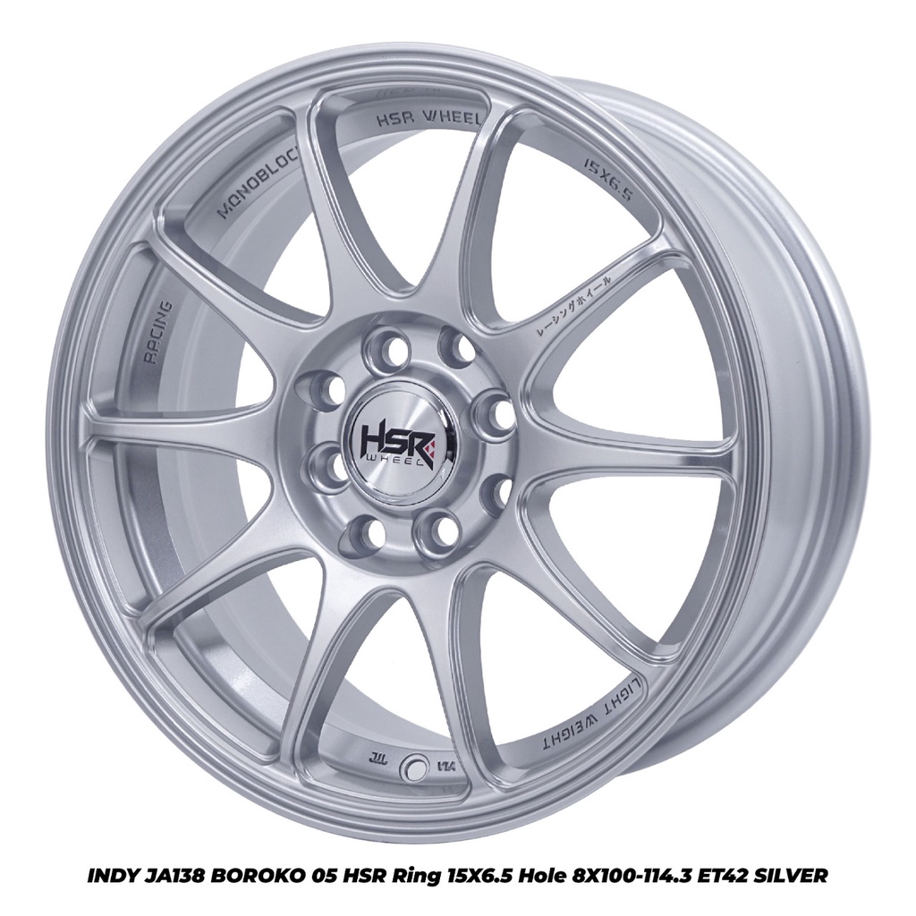 Jual Velg Mobil Racing HSR Ring 15 Untuk Brio,Jazz,Yaris,Vios,Ignis ...