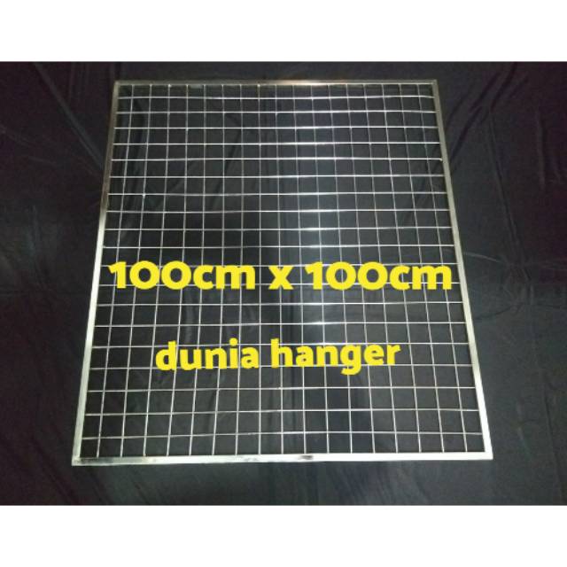 Jual Jaring ram besi chrome stainless bingkai 100cm x 100cm | Shopee ...