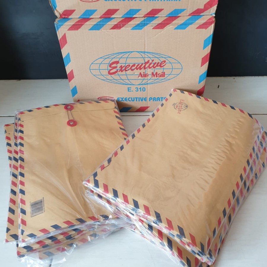 Jual Amplop Coklat Executive Kancing Tali 310 ukuran F4 (10 pcs ...