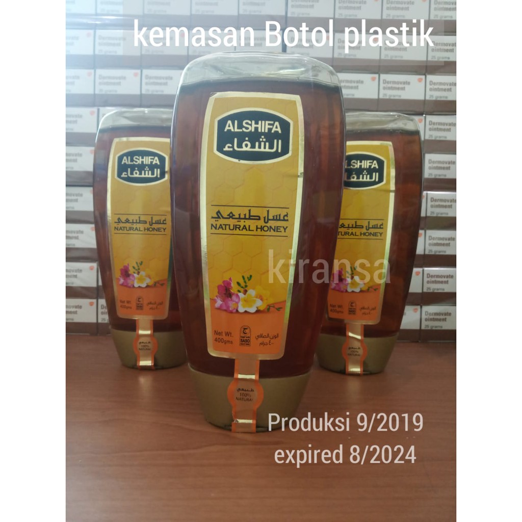 Jual Madu al shifa 400 gram dari arab saudi kemasan botol plastik ...