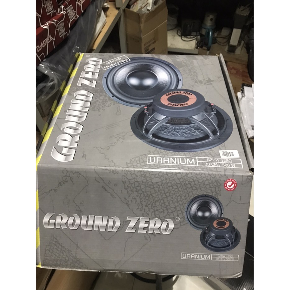 Jual SUBWOOFER GROUND ZERO URANIUM 12 INCH GZ UW 12 SQX GARANSI RESMI ...