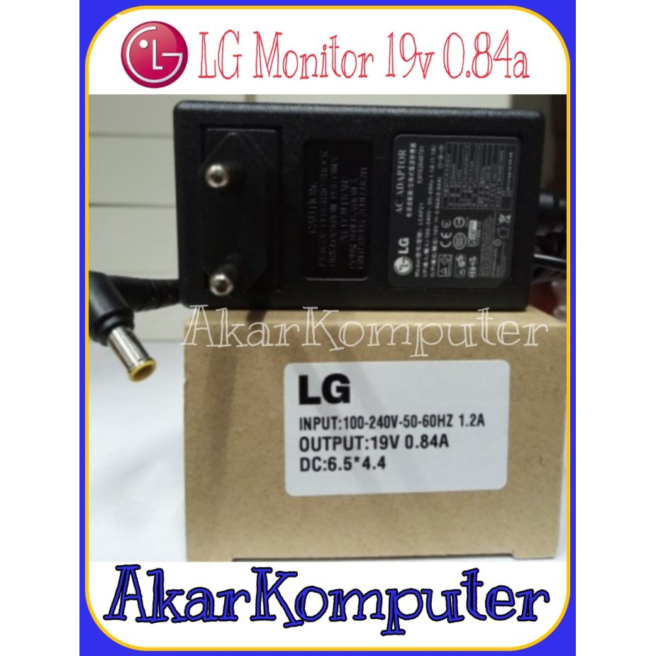 Jual Adaptor Casan Charger MONITOR LCD LED TV LG merek LG 19V 12V ...
