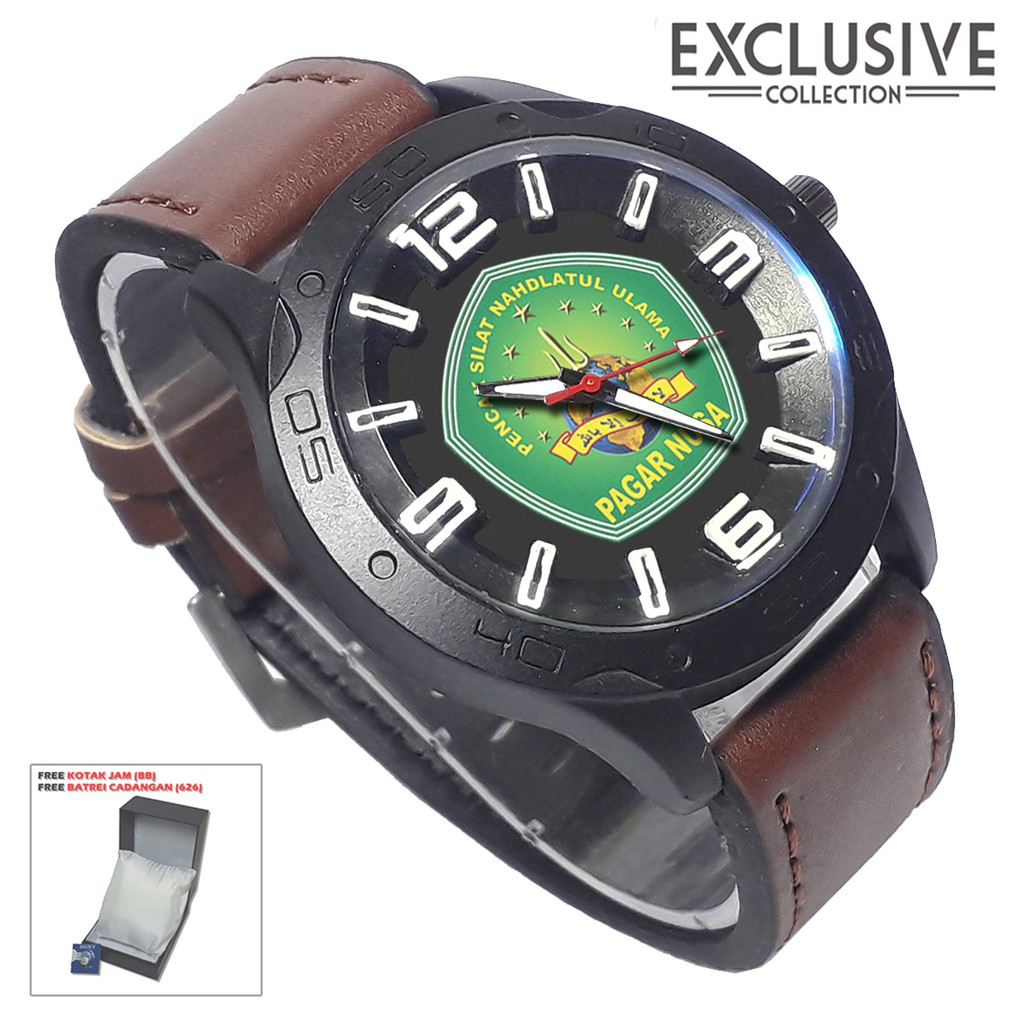 Jual Jam tangan PAGAR NUSA-NU Kalep Coklat (Exclusive) | Shopee Indonesia