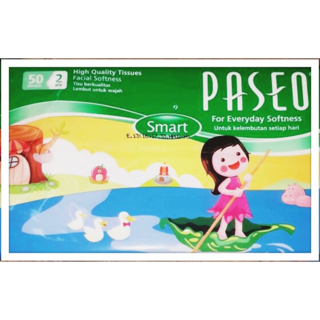 Jual Tissue Paseo Smart 50 sheets 2 ply | Shopee Indonesia