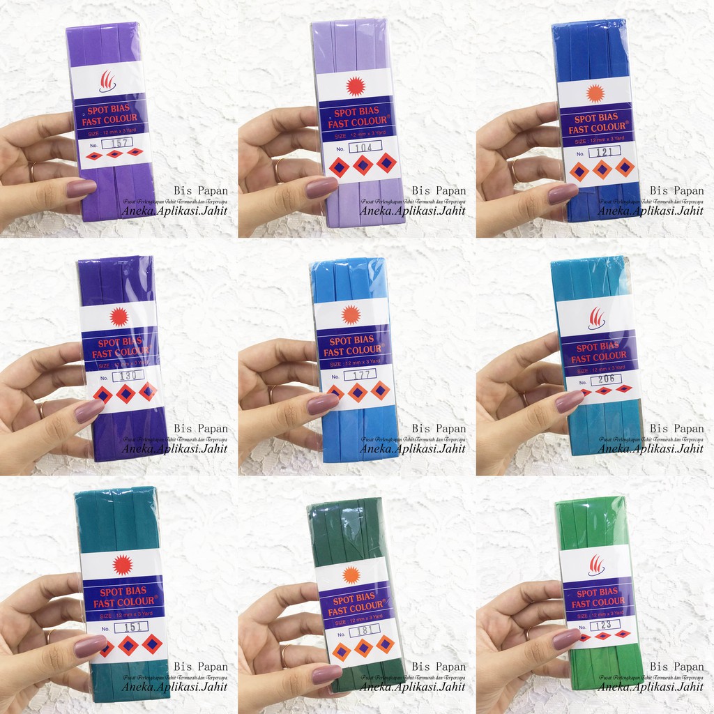 Jual [2/5] BIS BAN -/+ 2.7 Meter / BIS PAPAN / BIS SATIN (1 BIJI ...