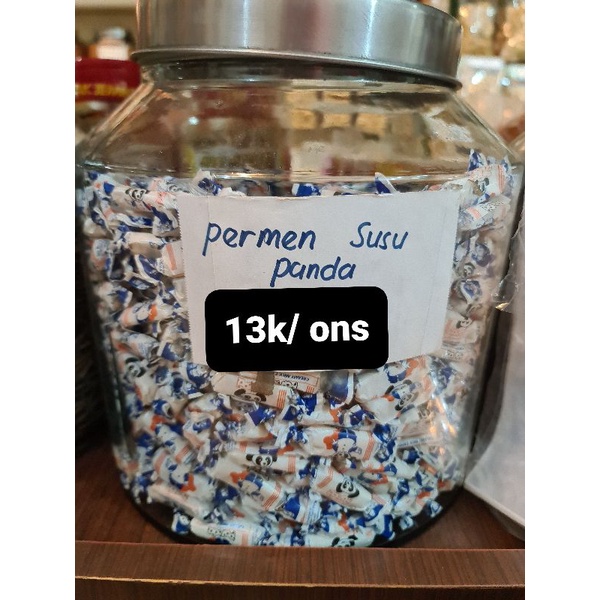 Jual Permen Susu Cap Panda Kemasan Curah, Harga per Ons | Shopee Indonesia