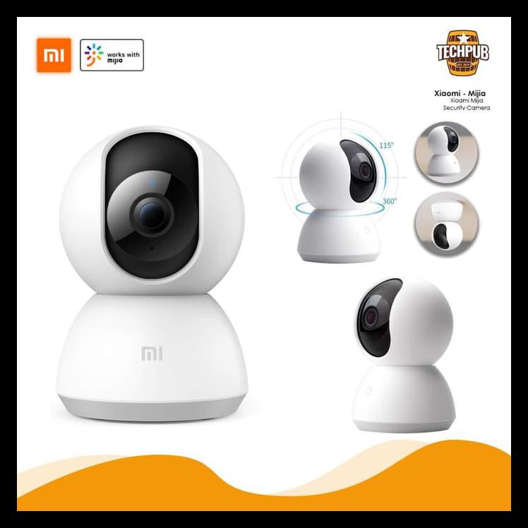 Jual Xiaomi Mijia Mi Smart Security Camera 360° 1080P Ip Cam Int ...