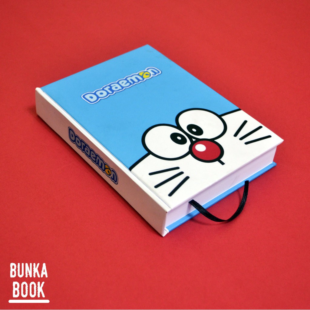 Jual Notebook Anime Doraemon Hardcover Jurnal Agenda Planner Note Book ...