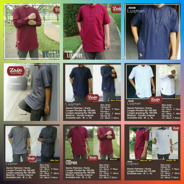 Jual Gamis Pakistan / Kurta (Lengan Pendek) | Shopee Indonesia