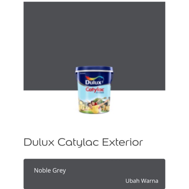 Jual Dulux Catylac Exterior "Noble Grey" 5Kg | Shopee Indonesia