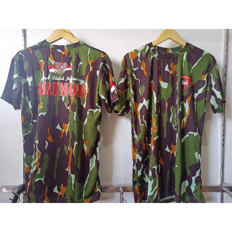 Jual BAJU LORENG BRIMOB UNTUK INDONESIA (PENDEK) | Shopee Indonesia