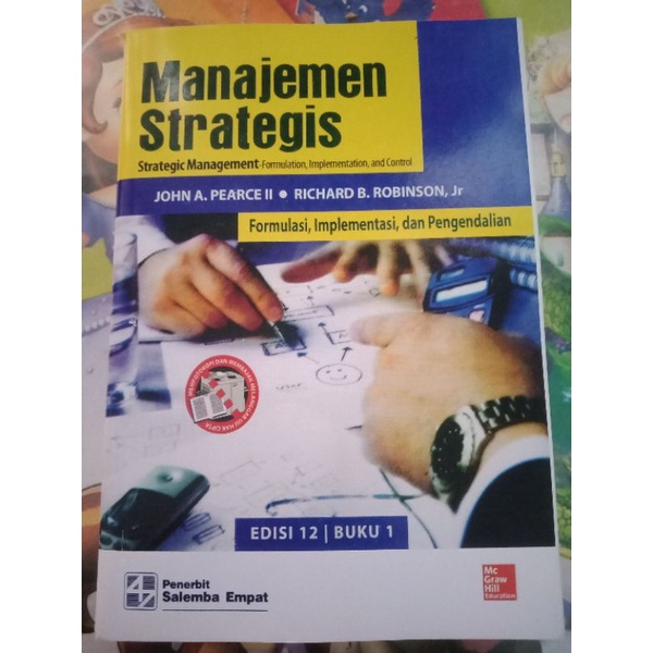Jual Manajemen Strategi Edisi 12 Buku 1 By John A Pearce Shopee