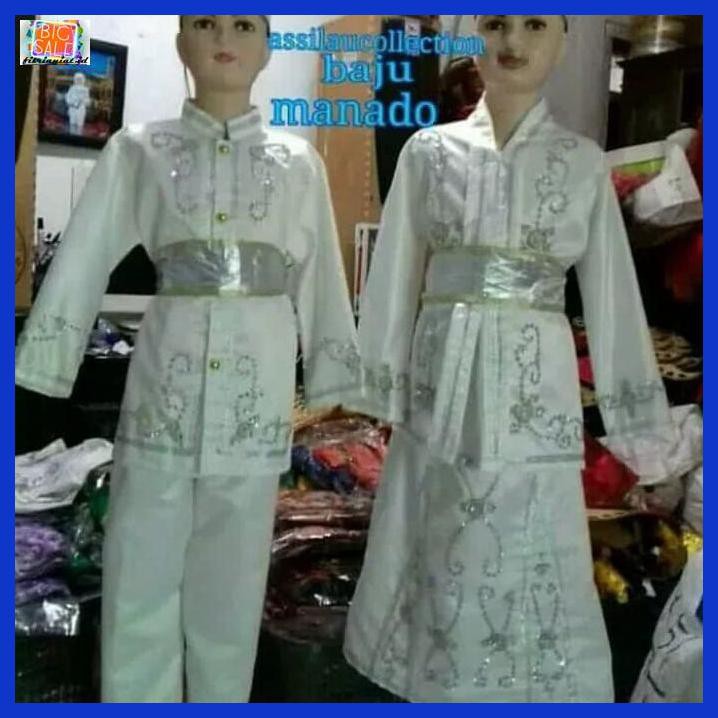 Jual TADAKANA- PAKAIAN ADAT // BAJU MANADO ANAK CEWE ATAU COWO -ASLIII ...