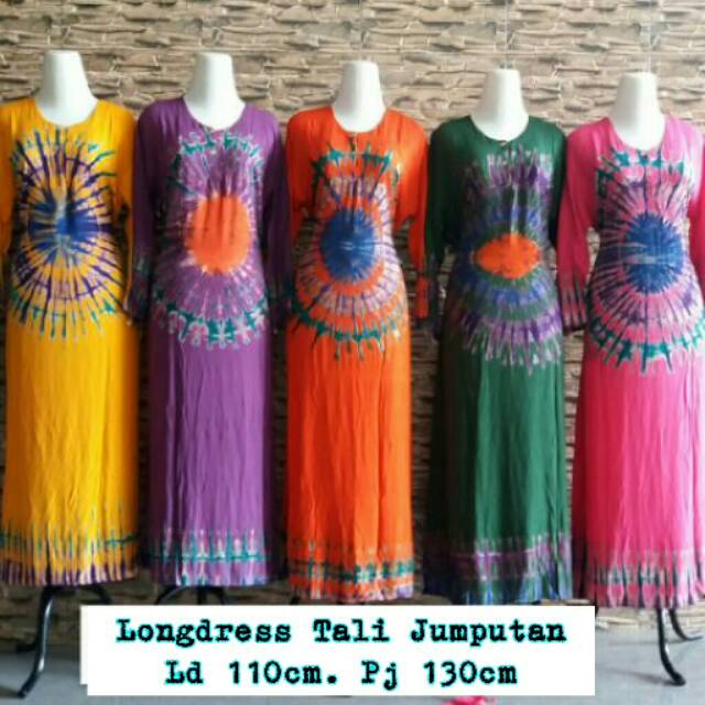 Jual Daster long tali 28rb serian jumputan daster cantik batik ...