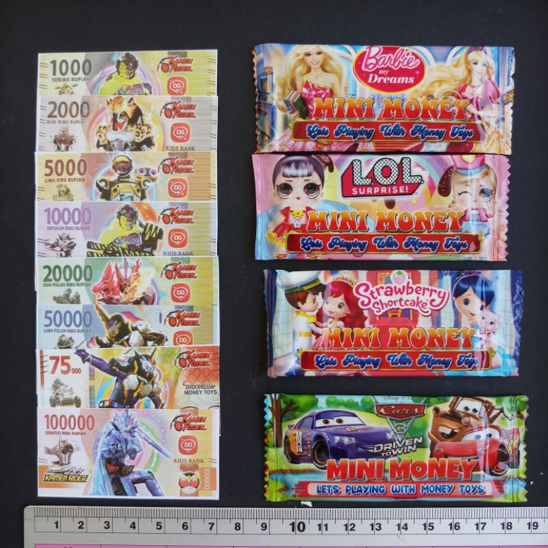 Jual uang mainan MiNi | mini money disney | 1pak isi 32 Lbr | Shopee ...
