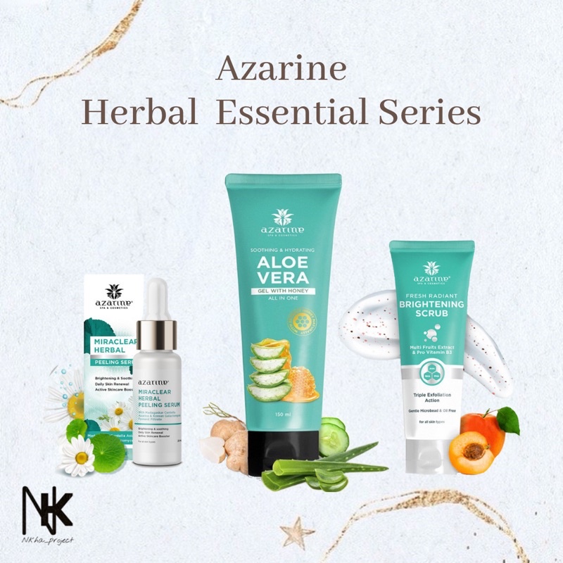 Jual Azarine Herbal Essential Series | Shopee Indonesia