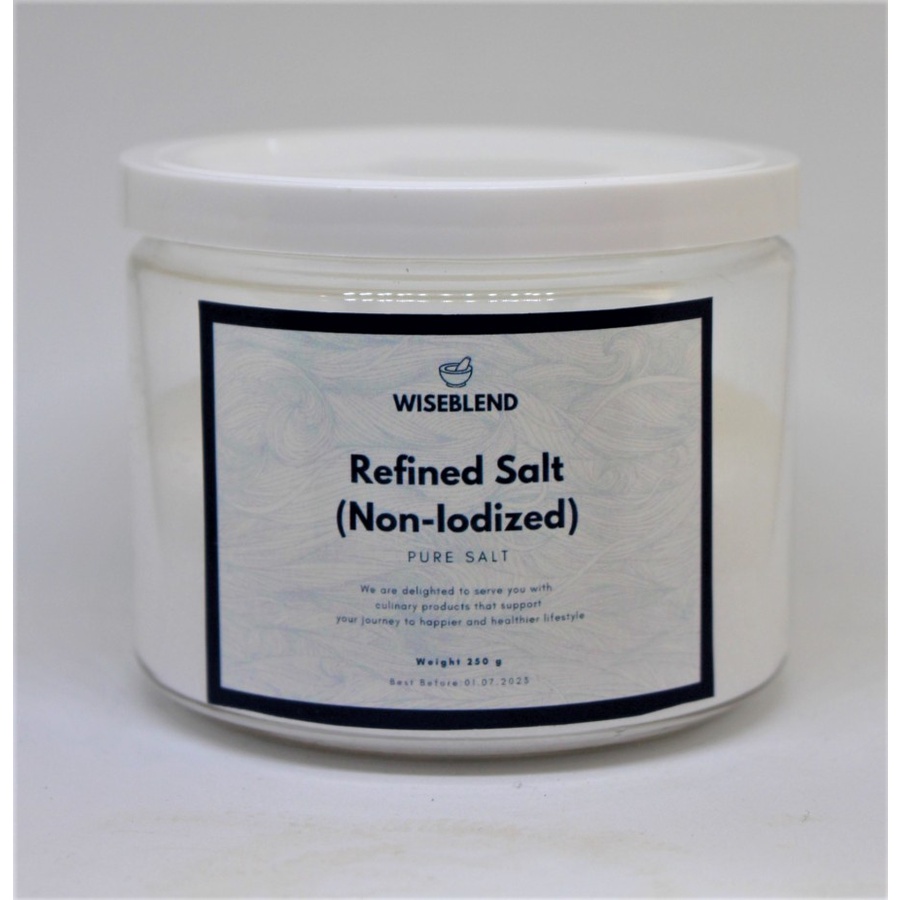 Jual WISEBLEND GARAM REFINED SALT NON-IODIZED / NON YODIUM | Shopee ...