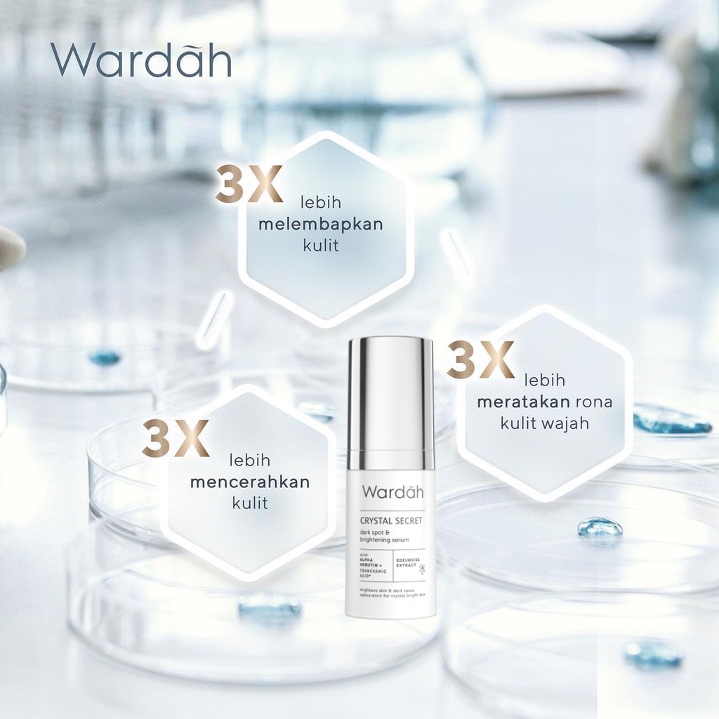 Jual Wardah Crystal Secret Dark Spot & Brightening Serum 20ml | Shopee ...